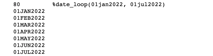 How To Loop Through Dates In SAS 9TO5SAS
