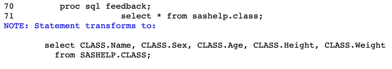 Proc Sql Debug Queries 9to5sas